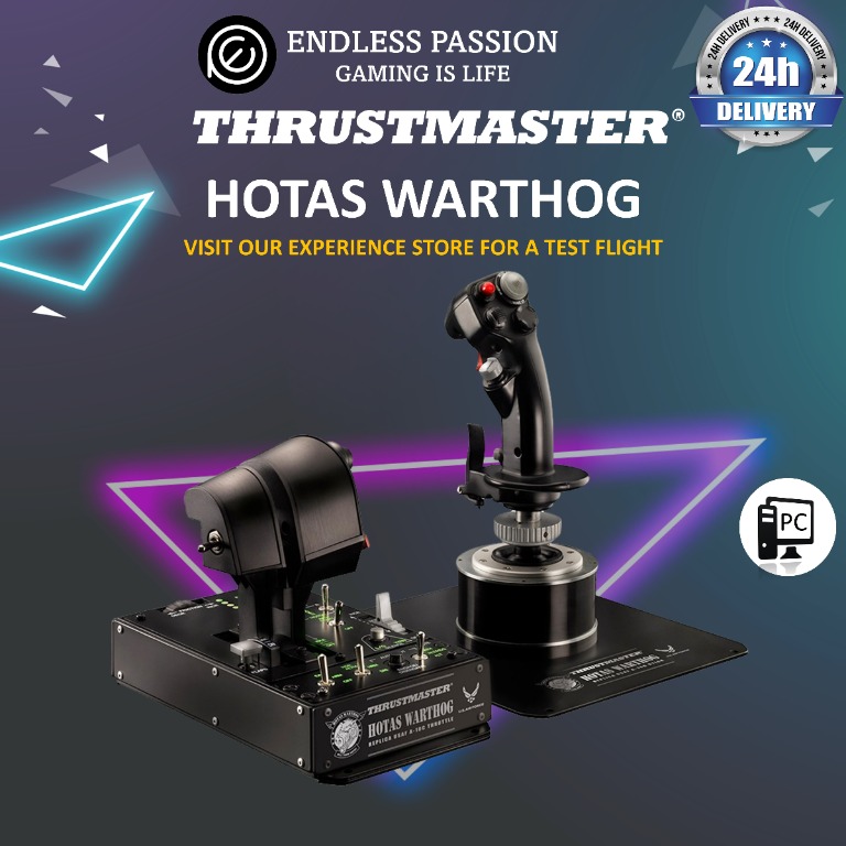 Thrustmaster Hotas Warthog - 2960720, Computers & Tech, Parts ...