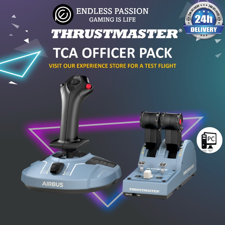 Thrustmaster TCA Officer Pack Airbus Edition - 2960842, Computers ...