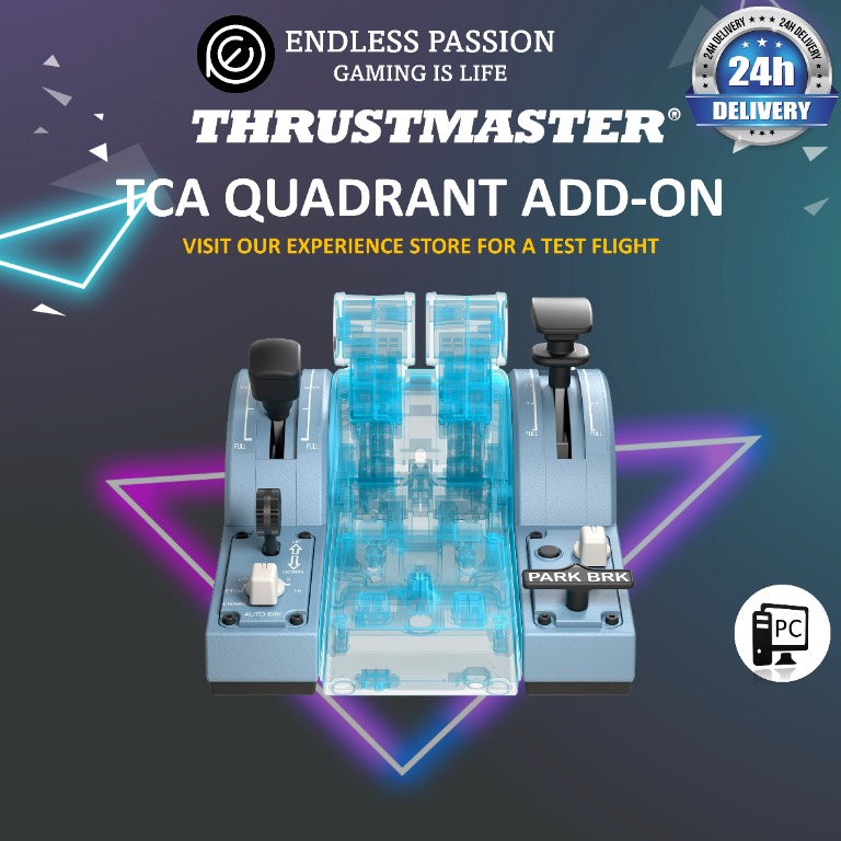 Thrustmaster TCA Quadrant Add On Airbus Edition - 2960853, Computers & Tech, Parts & Accessories ...