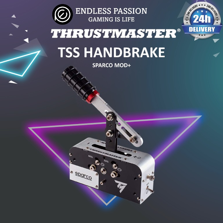 Thrustmaster TSS Handbrake Sparco Mod+ - 4060107, Video Gaming, Gaming ...