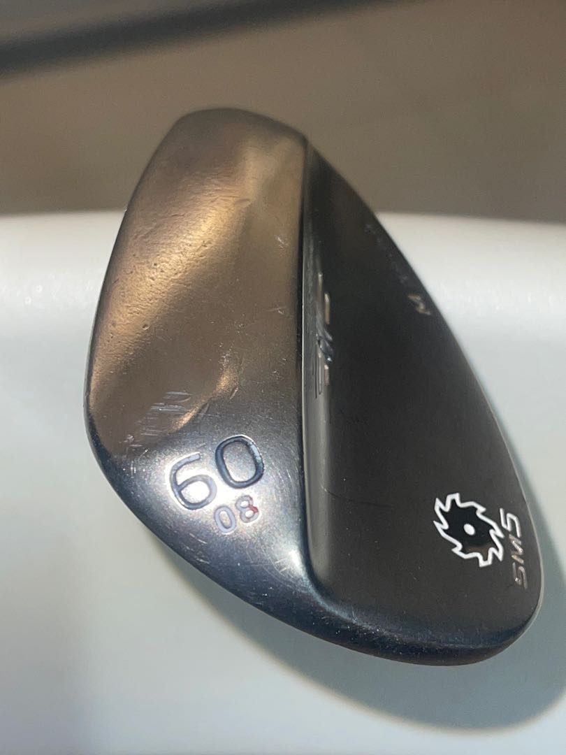 Titleist BV Vokey Design Brushed Steel Wedge 60 degree SM5 Bounce 8 M ...