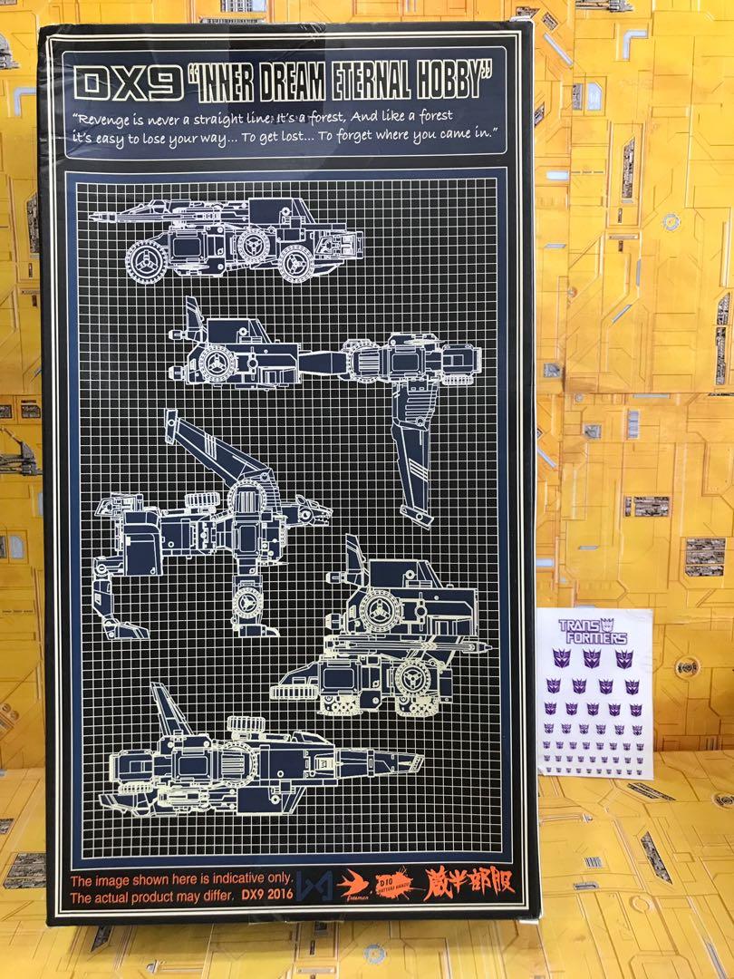 Transformers DX9 Toys - D-10 D10 Hanzo Sixshot (MISB) plus One Free ...
