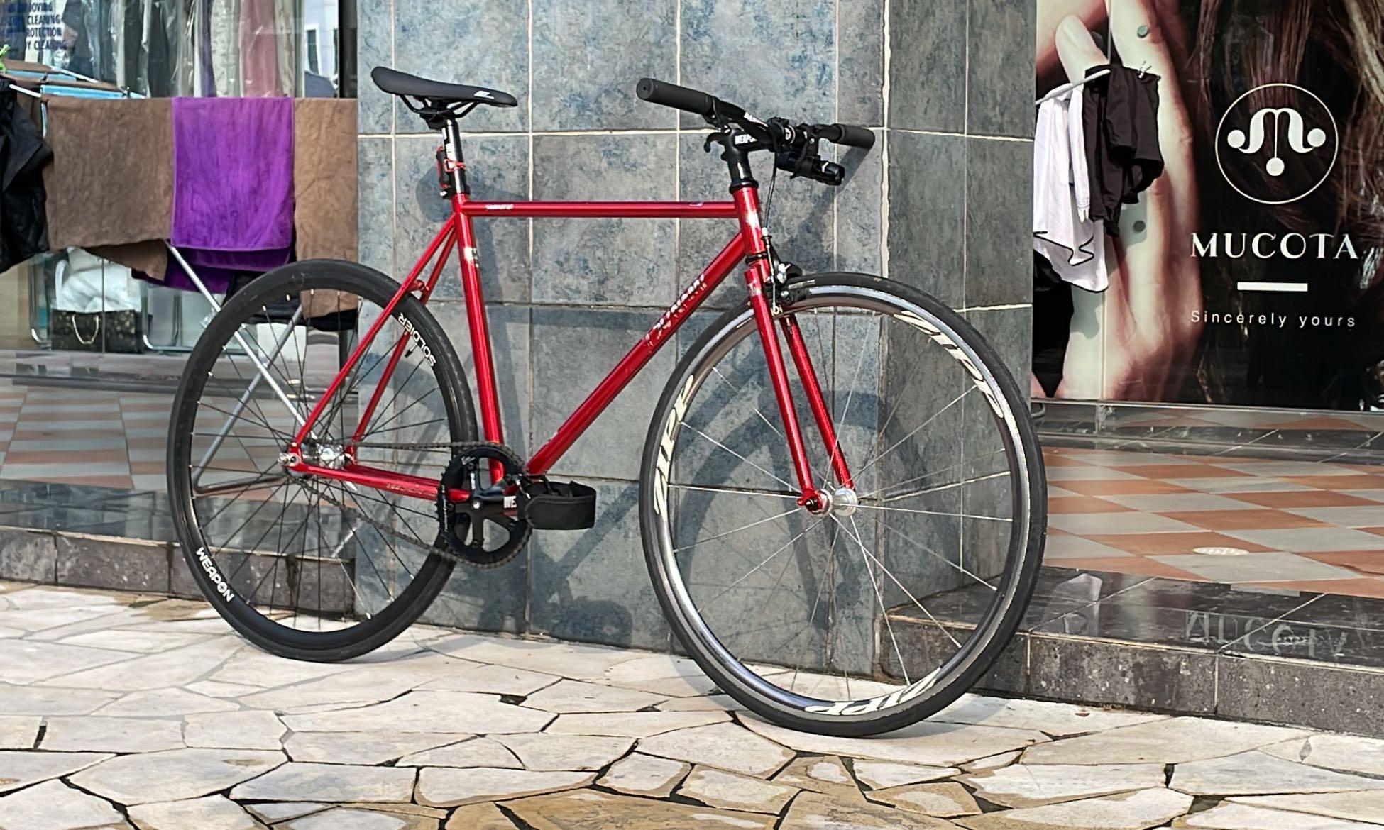 tsunami snm 4130 WTS/WTT frameset, Sports Equipment, Bicycles & Parts ...