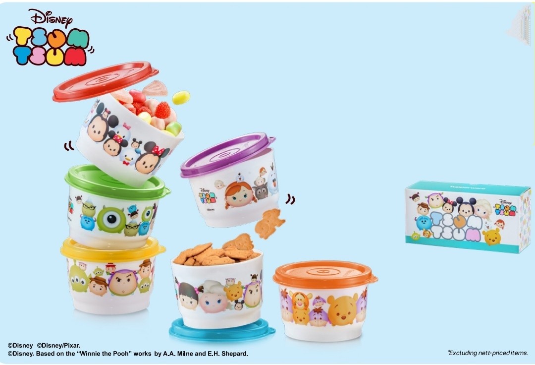 Tupperware Disney Sum Sum gift set, Furniture & Home Living ...