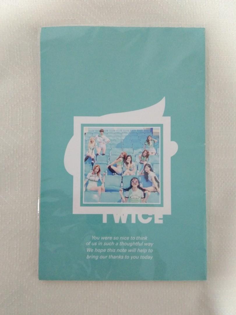 TWICE Notebook, Hobbies & Toys, Memorabilia & Collectibles, K-Wave on ...