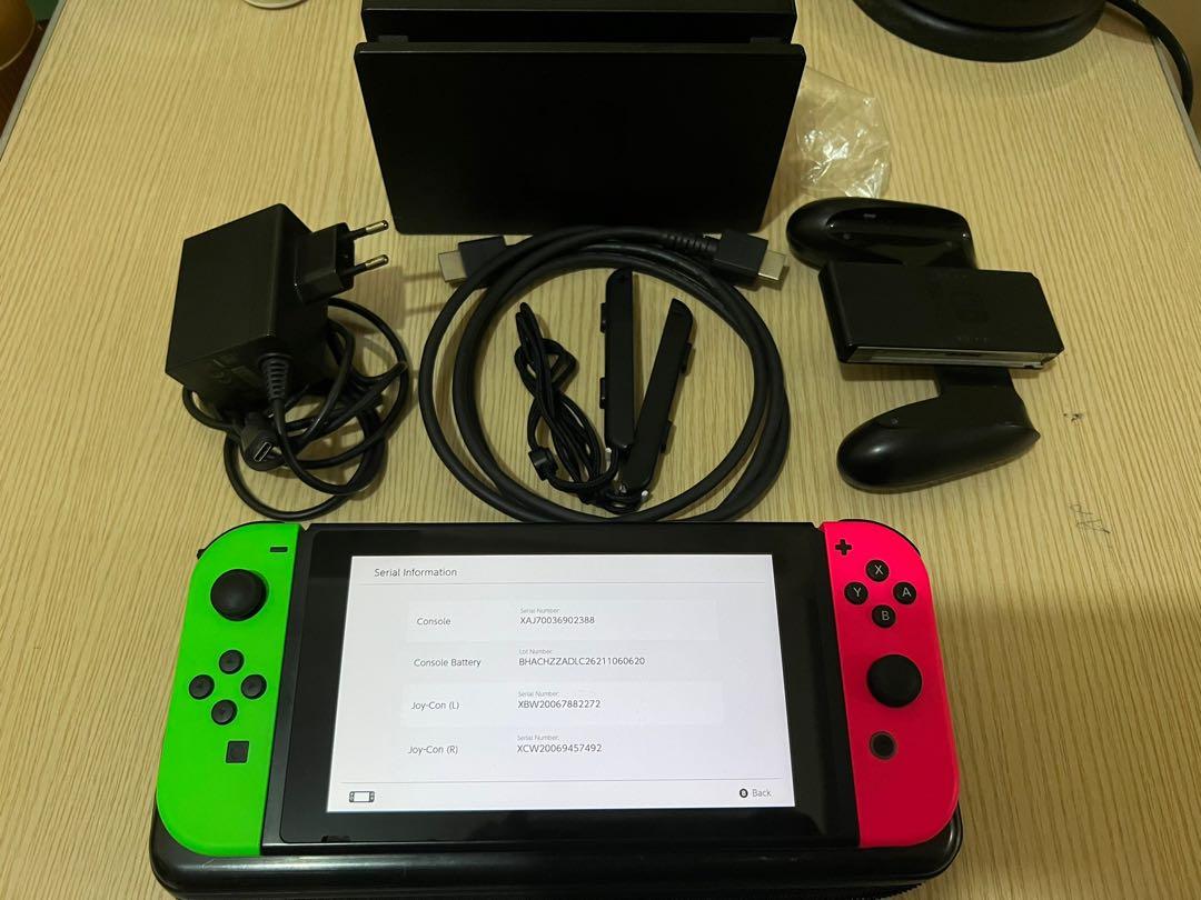 UNPATCHED Nintendo Switch V1, Video Gaming, Video Game Consoles ...