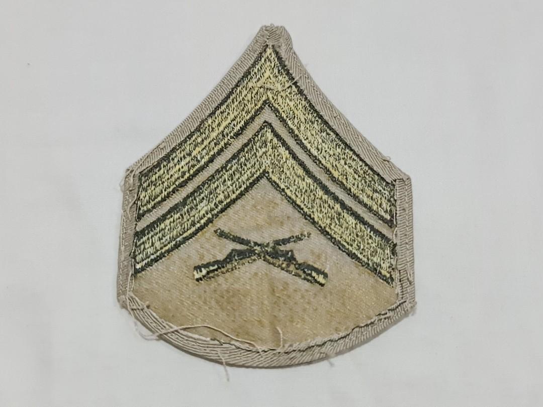USMC Corporal Chevron Patch, Men's Fashion, Watches & Accessories ...