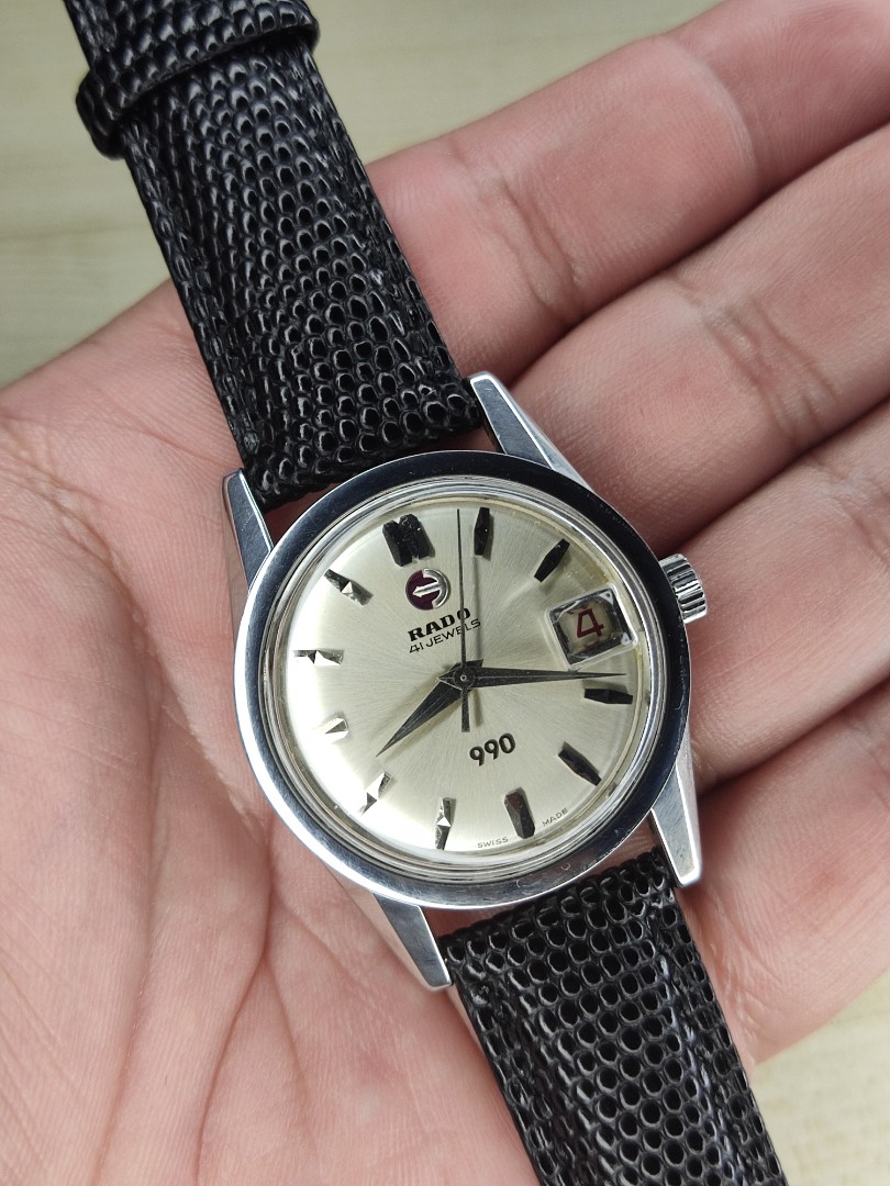 Very rare Rado 41 jewels 990 watersealed, Luxury, Watches on Carousell