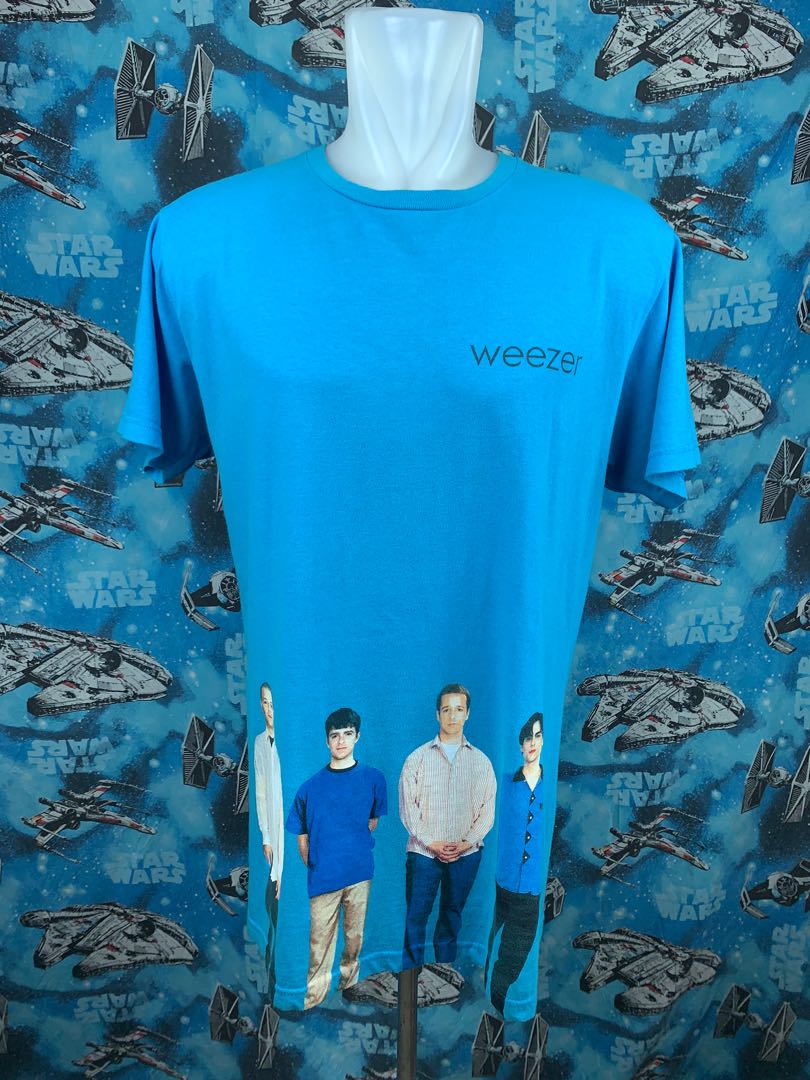 Vintage 00s Weezer / Blue Album / DGC Records, Men's Fashion, Tops ...