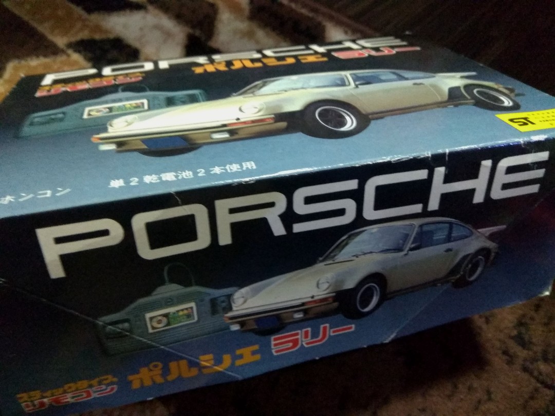 VINTAGE PORSCHE Remote Controller Car, Hobbies & Toys, Memorabilia ...