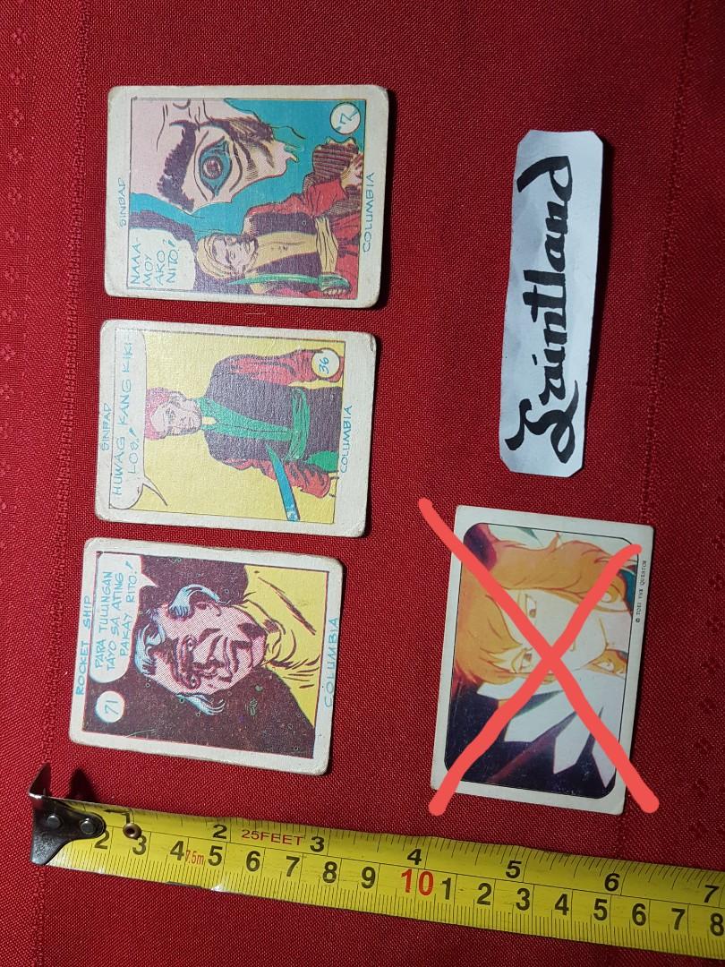 Vintage TEKS CARDS PHILIPPINE TOY COLLECTIBLE With Voltes V, Hobbies ...