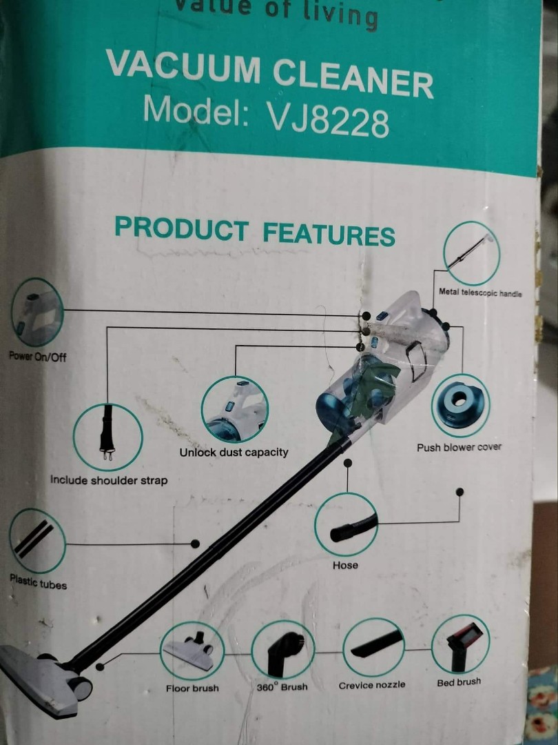 Vo.temm Vacuum Cleaner, Furniture & Home Living, Cleaning & Homecare ...