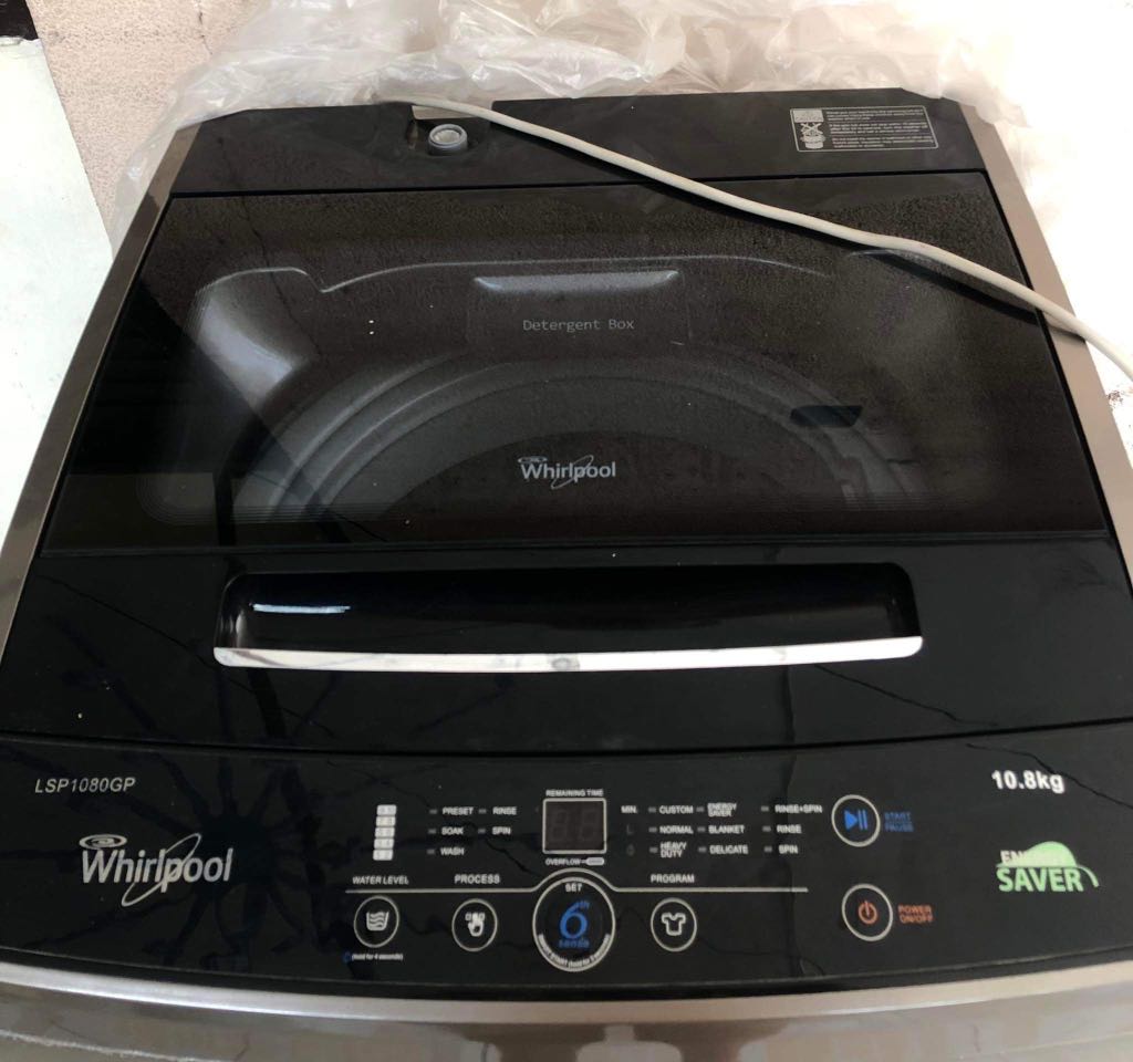 Whirpool Automatic Washing Machine 10.8kg, TV & Home Appliances ...