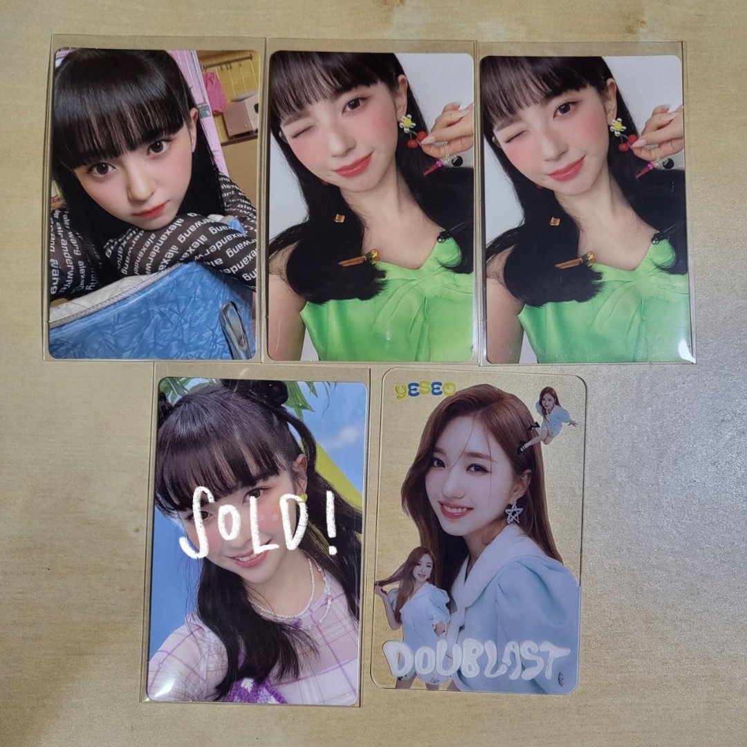 [wts/wtt] kep1er doublast mashiro yeseo hiyyih Hikaru dayeon yujin chaehyun youngeun, Hobbies ...