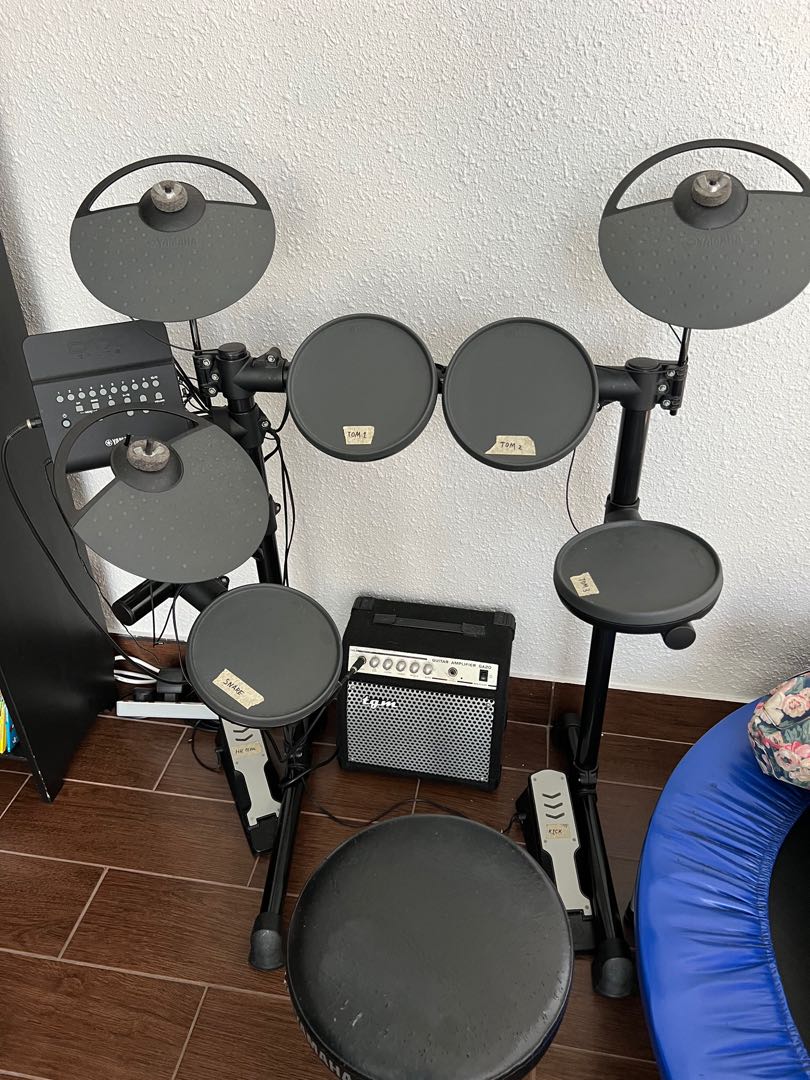 Yamaha Complete DTX400 Drum set, Hobbies & Toys, Music & Media, Musical ...