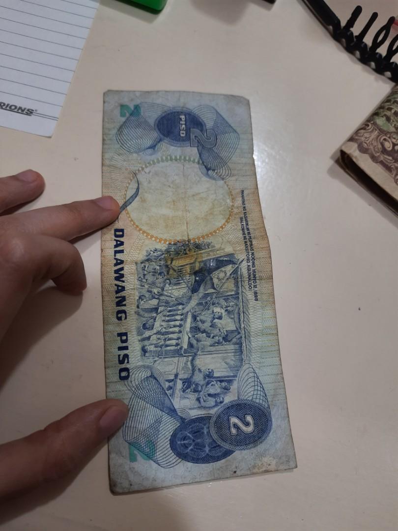 2 peso bill, Hobbies & Toys, Memorabilia & Collectibles, Currency on ...