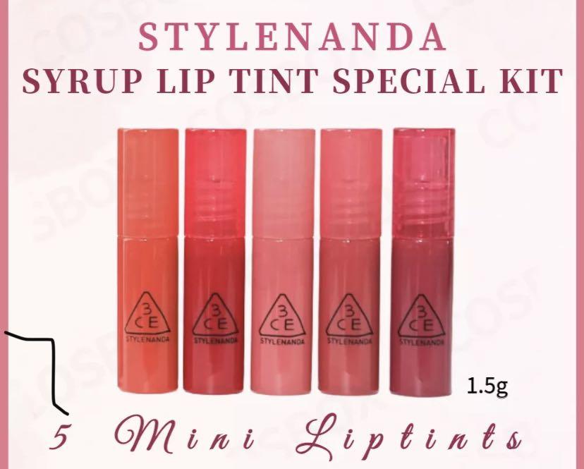 3CE Syrup Layering Tint (mini 1.5g), Beauty & Personal Care, Face ...