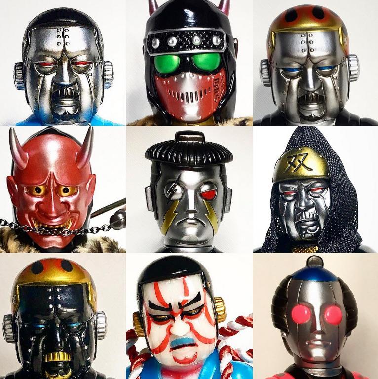 [徵] 各款 大江戶 robots samuraidoll, 徵收 - Carousell