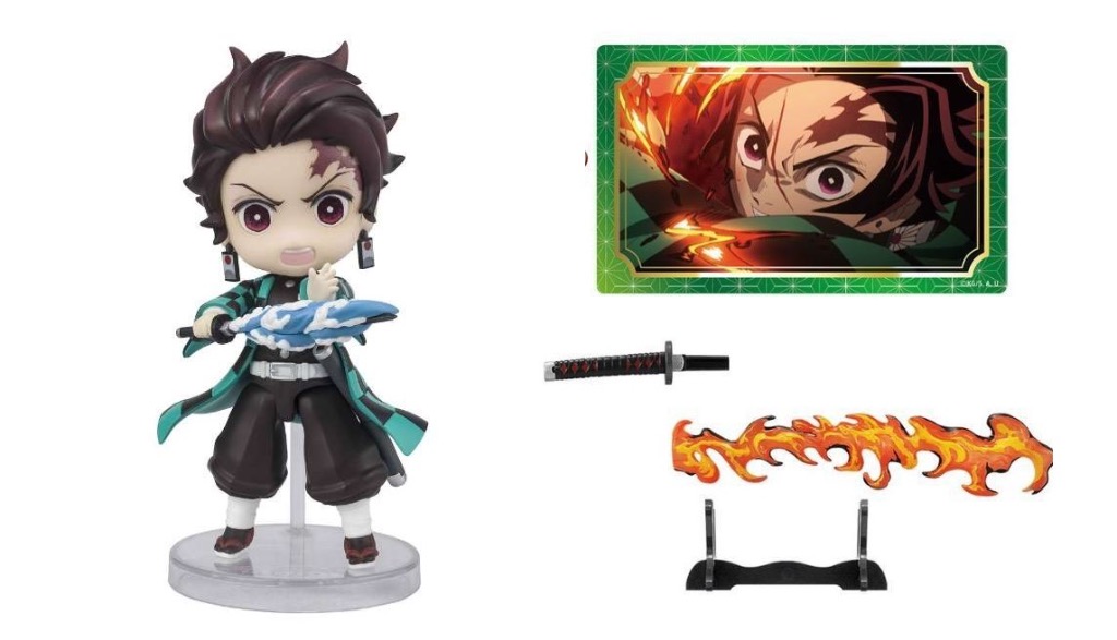 日版 F-Toys Kimetsu No Yaiba Nichirin Swords Collection 2 鬼滅之刃日輪刀收藏食玩刀刀架卡竈門炭治郎1A Figuarts mini 059 ...