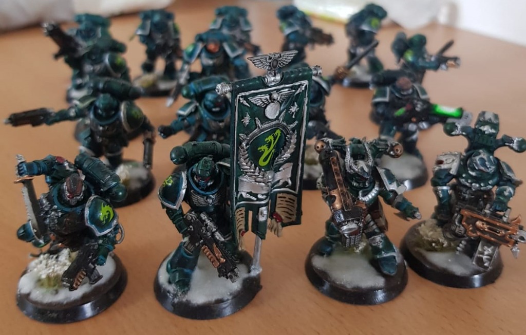 Alpha Legion Ultramarines primaris captain gravis armor Warhammer 40k ...