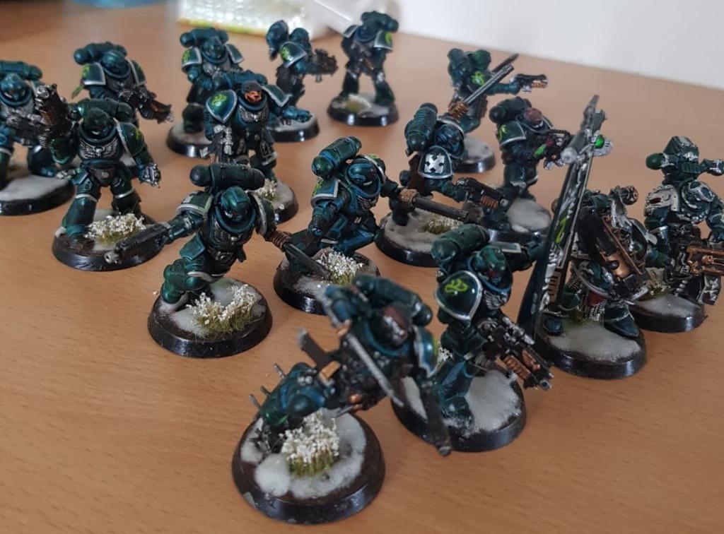 Alpha Legion Ultramarines primaris captain gravis armor Warhammer 40k ...