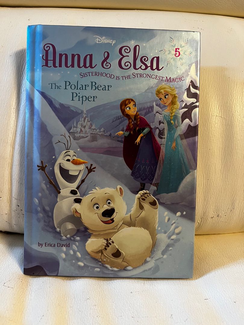 Anna and Elsa - The Polar Bear Piper, 興趣及遊戲, 書本 & 文具, 兒童書籍 - Carousell