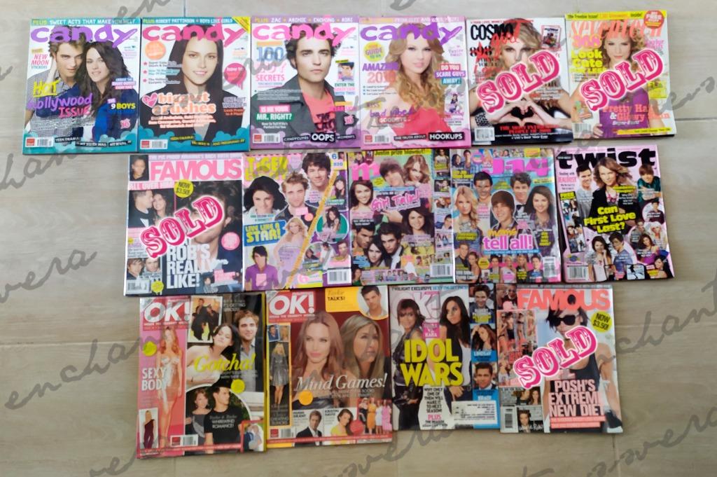 Back Issue Magazine Collection with Celebrity Covers (Megan Fox Rihanna ...