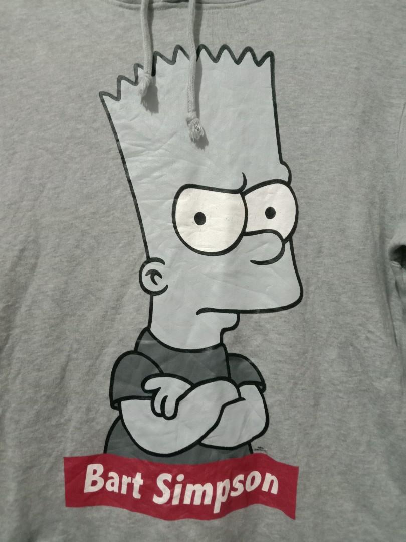 Bart Simpson Hoodie Jacket Unisex, Men's Fashion, Coats, Jackets and ...