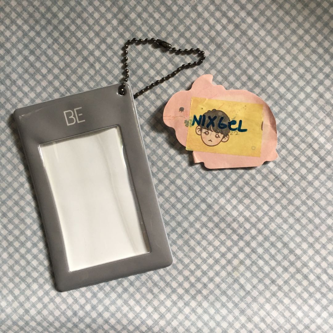 BE photocard holder - official, Hobbies & Toys, Memorabilia ...