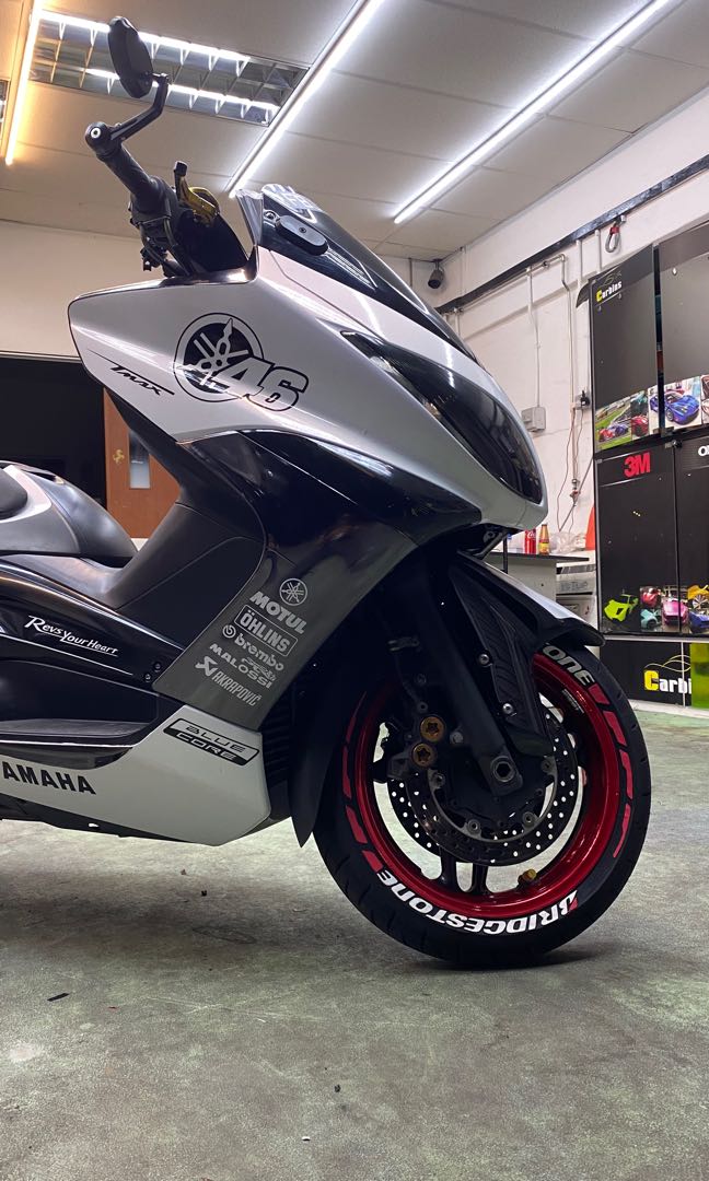 Bike Rim Wrap, Motorcycles, Motorcycle Accessories on Carousell