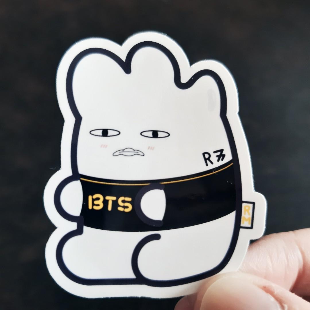 BTS Hip Hop Monster Gummi Bean Stickers Pack // Bangtan merchandise ...