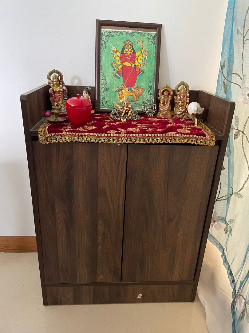 Cabinets used for puja, Furniture & Home Living, Furniture, Shelves ...