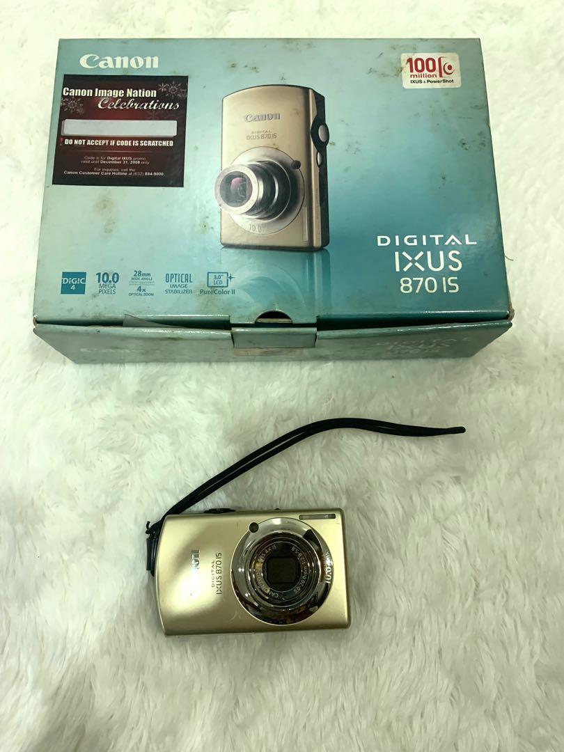 Canon ixus 870 is, Photography, Cameras on Carousell