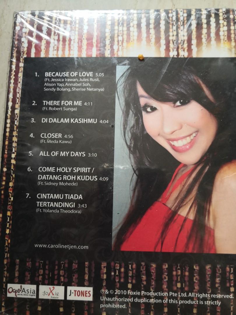Caroline Tjen Because Of Love CD, Hobbies & Toys, Music & Media, CDs ...
