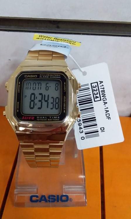 Casio Gold Plated, Luxury, Watches on Carousell