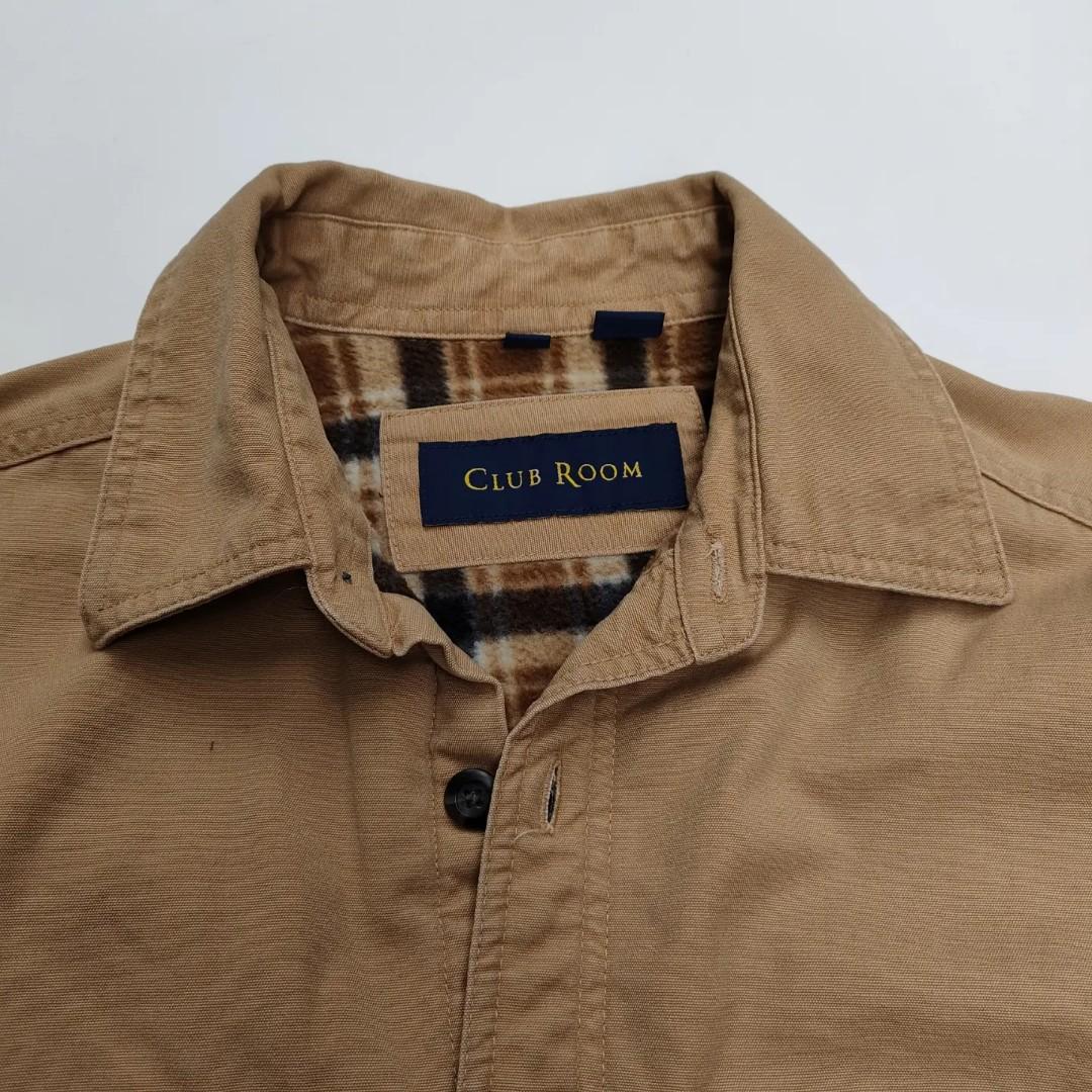 Club room Khaki Jacket, Men's Fashion, Coats, Jackets and Outerwear on ...
