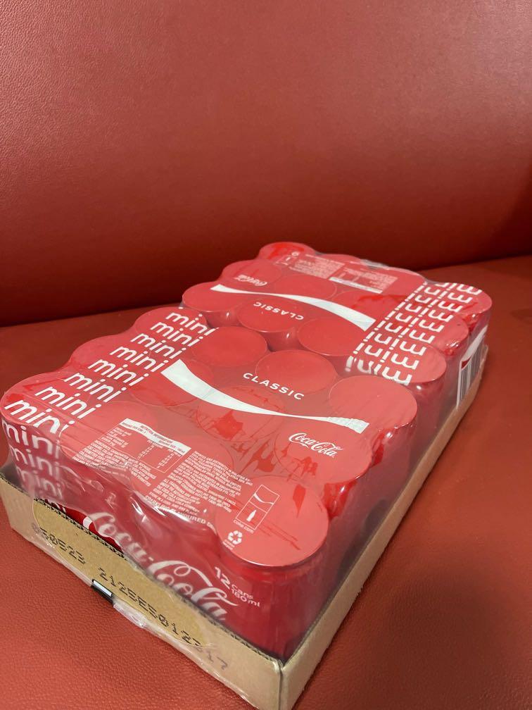 Coke mini classic (1X24tin), Food & Drinks, Beverages on Carousell
