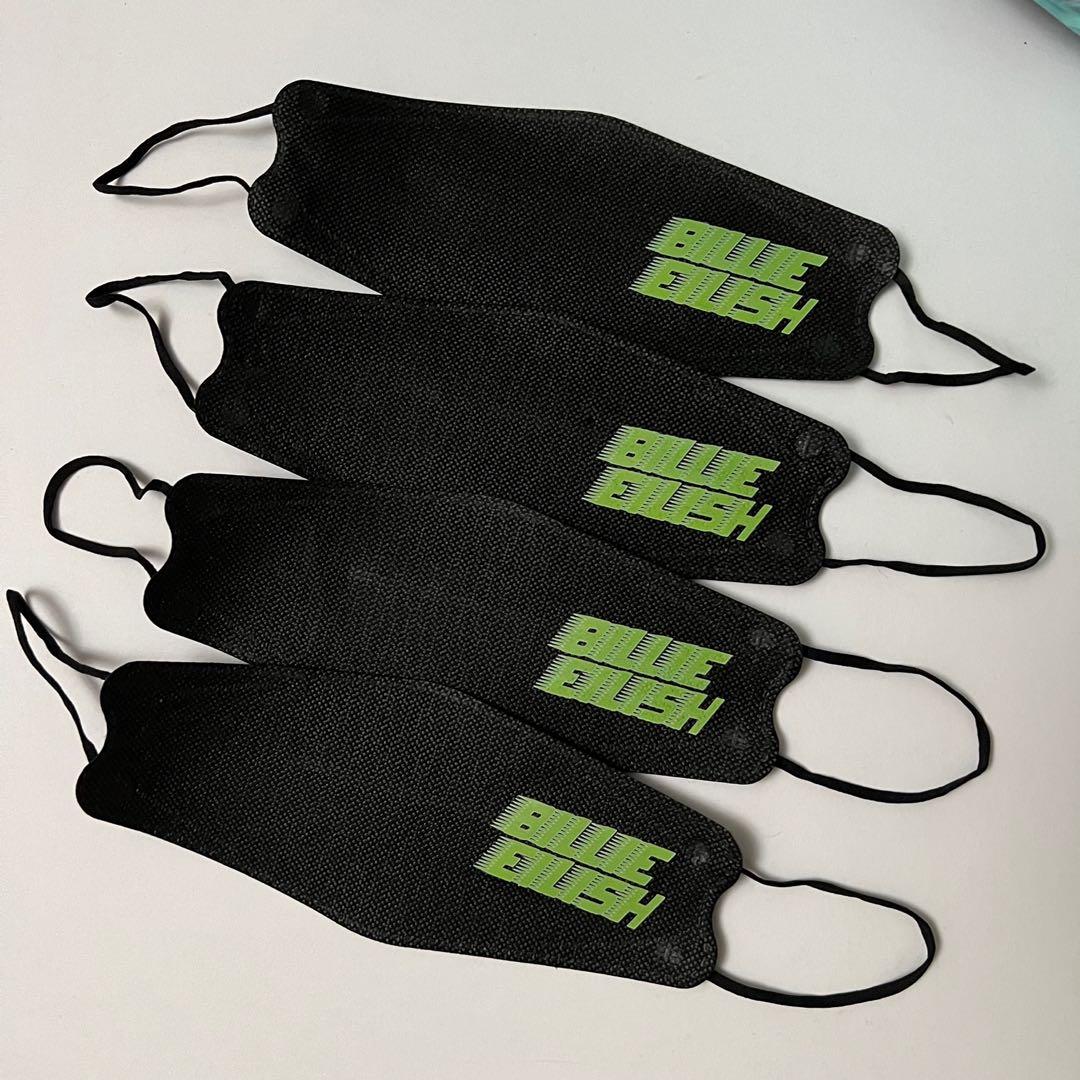 Concert Mask Billie Eilish, Health & Nutrition, Face Masks & Face ...