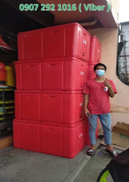 Cooler box 240 liters 46, Furniture & Home Living, Home Improvement ...