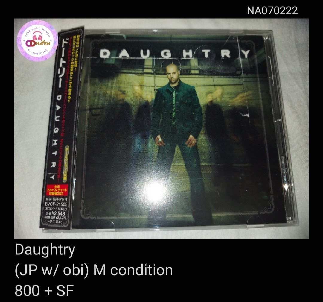 Daughtry CD (unsealed), Hobbies & Toys, Music & Media, CDs & DVDs on ...
