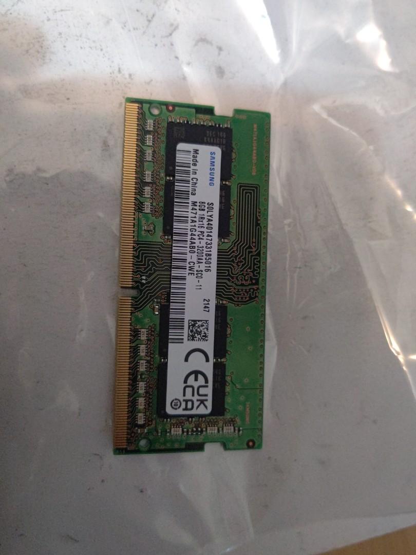 DDR4-3200 8GB ram, 電腦＆科技, 電腦周邊及配件, 電腦周邊產品 - Carousell