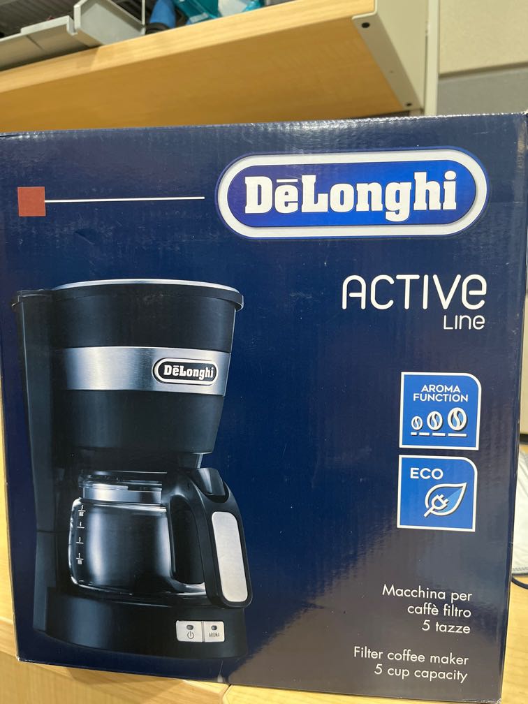DeLonghi Filter Coffee Maker, TV & Home Appliances, Kitchen Appliances ...