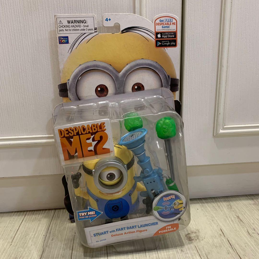 Despicable Me Minions Tim Stuart Bob with Teddy Bear Dave Talking ...