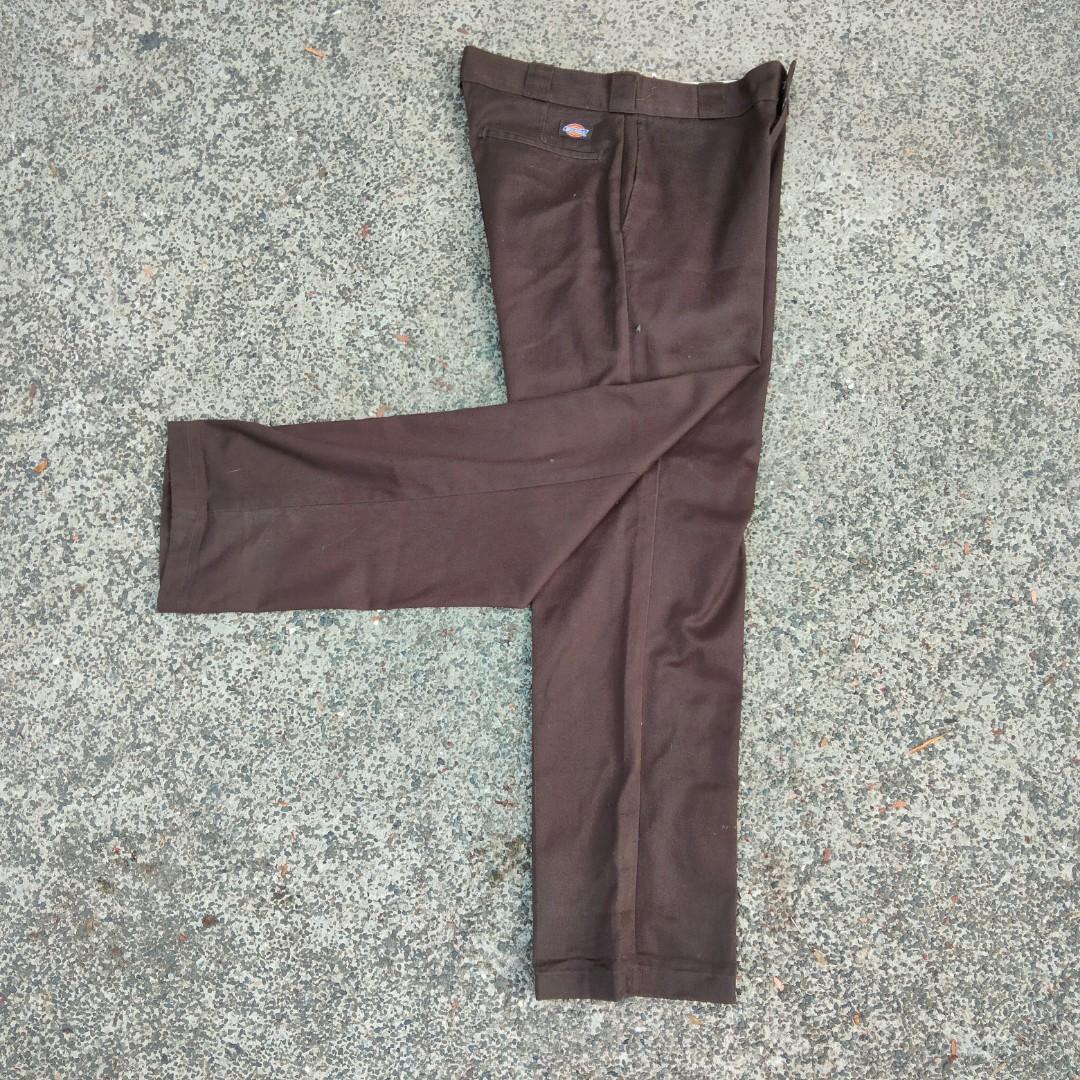Dickies 874 "Choco Brown", Men's Fashion, Bottoms, Jeans on Carousell