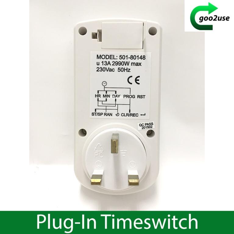 DIEHL Electronic Timeswitch Plug-in Timer, TV & Home Appliances ...