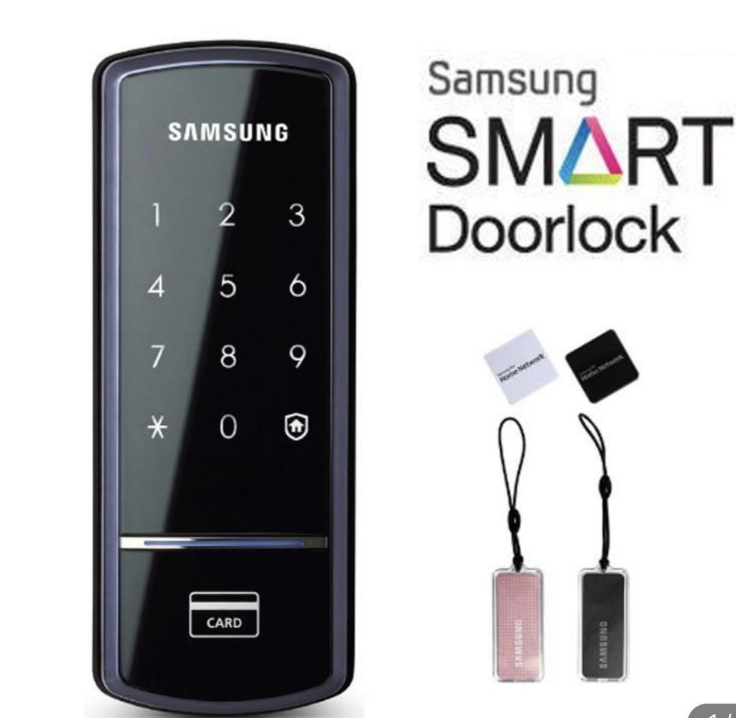 Samsung Digital Door Lock (Inclusive of Installation) Wooden Door - For ...