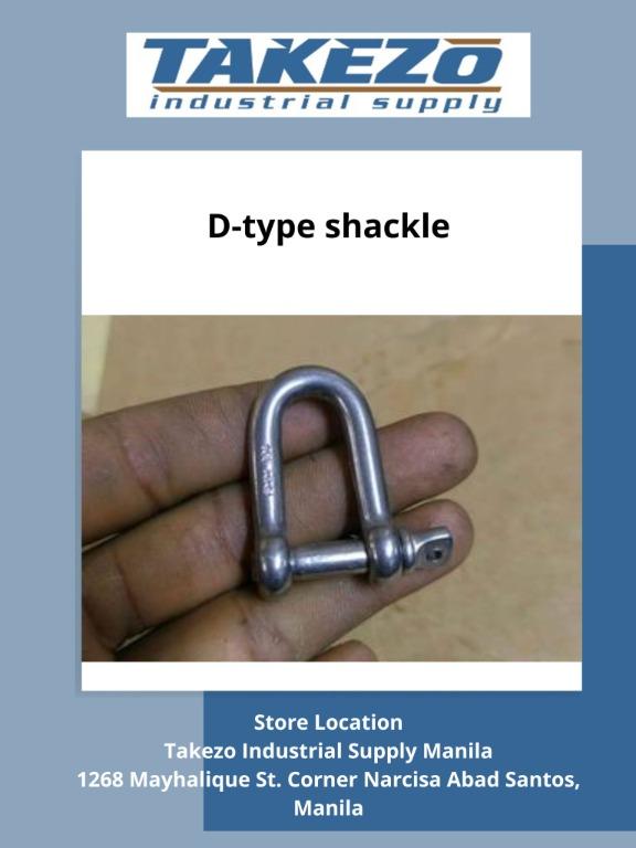 D-TYPE SHACKEL, Commercial & Industrial, Construction Tools & Equipment ...
