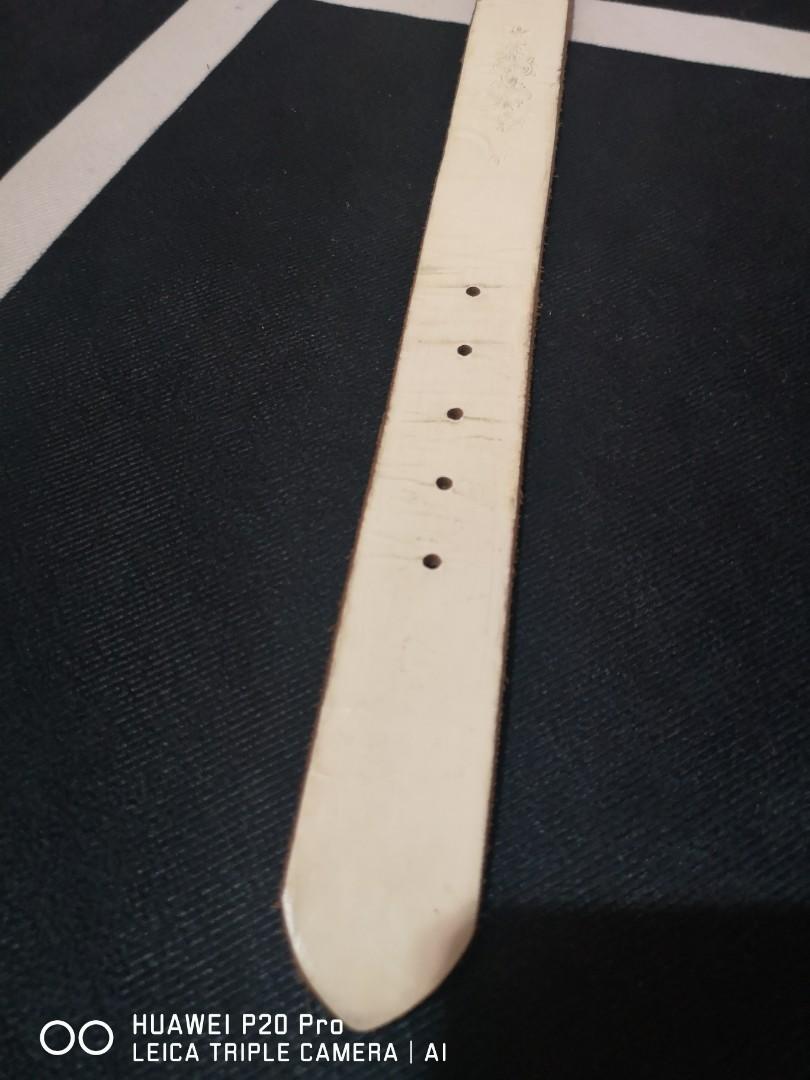 Edwin belt putih, Men's Fashion, Watches & Accessories, Belts on Carousell