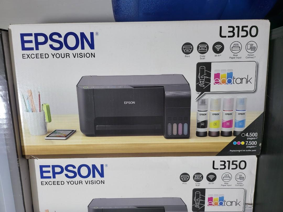 Epson L3150, Computers & Tech, Printers, Scanners & Copiers on Carousell