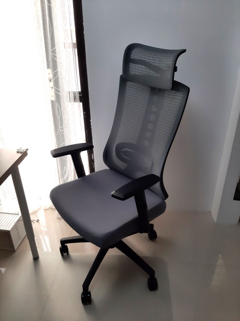 (SALE!!) Ergonomic WFH Office Chair, Furniture & Home Living, Office ...